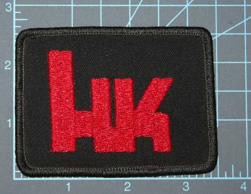 HECKLER & KOCH Firearms Logo Embroidered Uniform/Hat Patch HK Guns ...