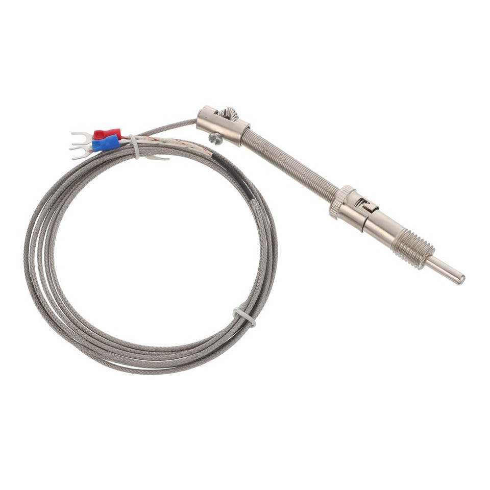 Temperature Sensor Cable Stainless Probe Terminal Adapter Temperature ...