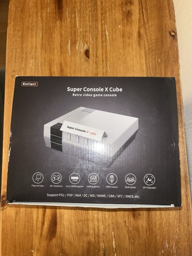 Super Console X Cube,64G Retro Video Game Console Built-In 90,000 ...