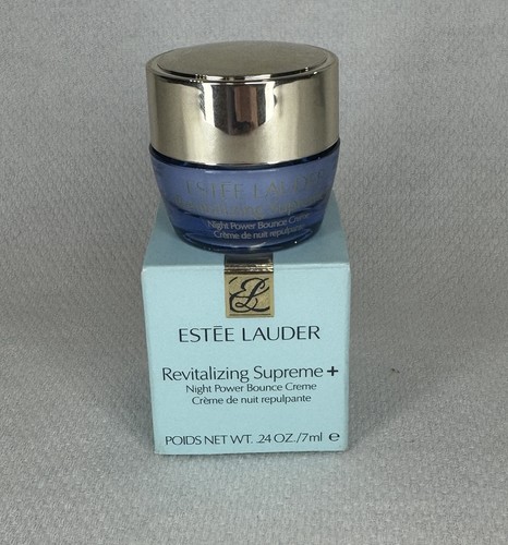 NEW Estée Lauder Revitalizing Supreme+ Power Bounce Night Creme .24 Oz ...