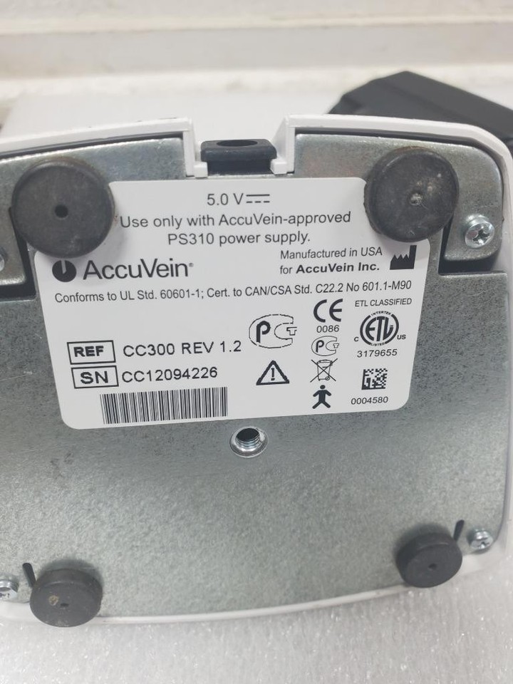 V59 ♻ AccuVein Charging Base / Charger for AV300, AV400 & AV500 Model ...