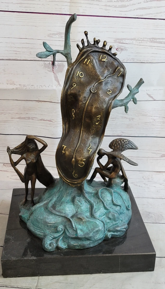 Dali Clock Sculpture