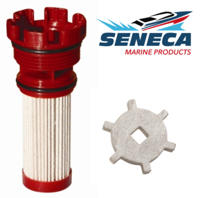 MERCURY Verado Outboard Fuel Filter Fits Verado L4/L6 8M0060041 w/ Tool ...