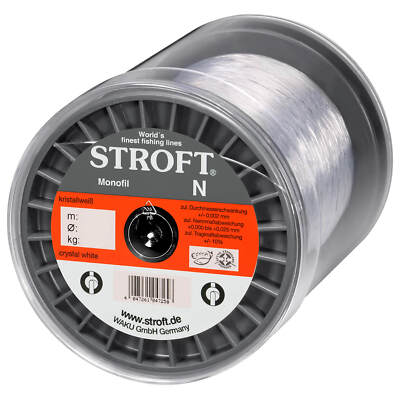 Schnur STROFT N Monofile 1000m Angelschnur Angelleine Angelsehne ...