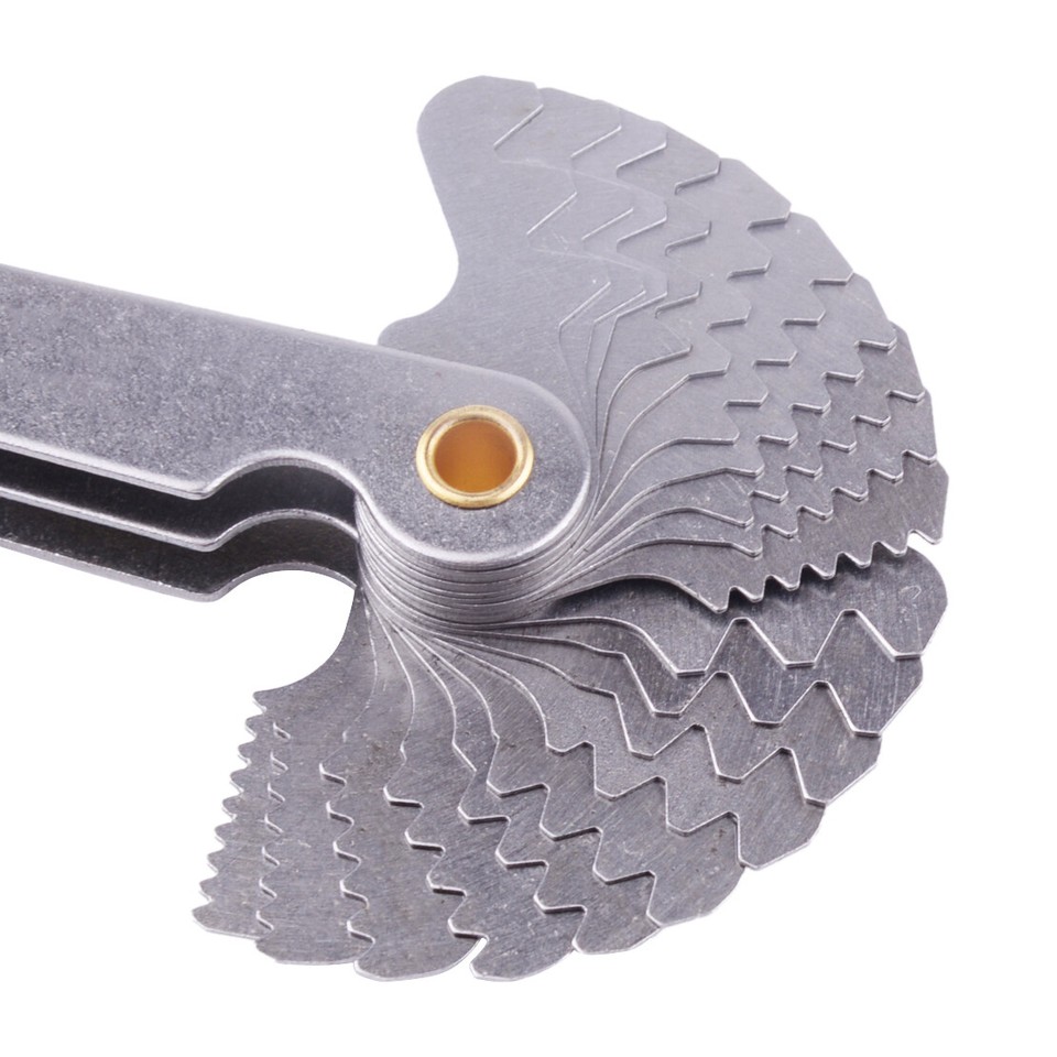 Metric & Imperial & US Thread Screw Pitch Blades Gauge Gage Measure ...