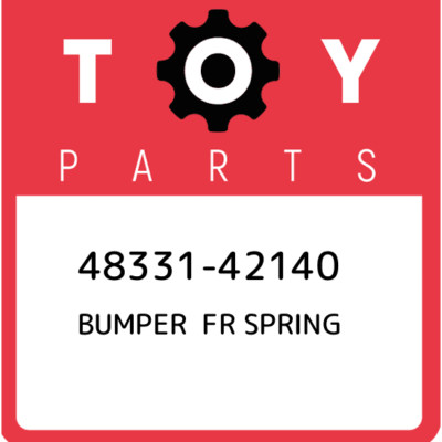 48331-42140 Toyota Bumper fr spring 4833142140, New Genuine OEM Part | eBay