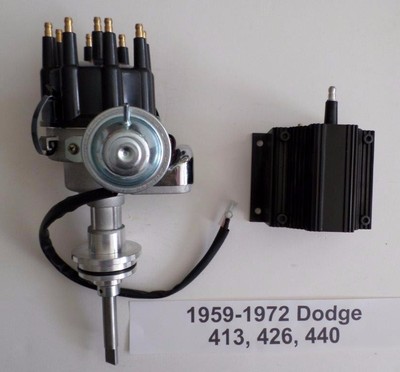 DODGE 413-426-440 BLACK Ready-To-Run Small Cap HEI Distributor & 50k ...