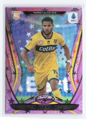 2020-2021 Panini Chronicles Certified Seria A Purple Simon Sohm #19 RC ...