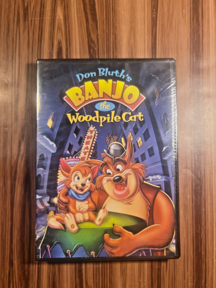 Don Bluth's Banjo The Woodpile Cat DVD 1979 Animated Kids Family Movie ...