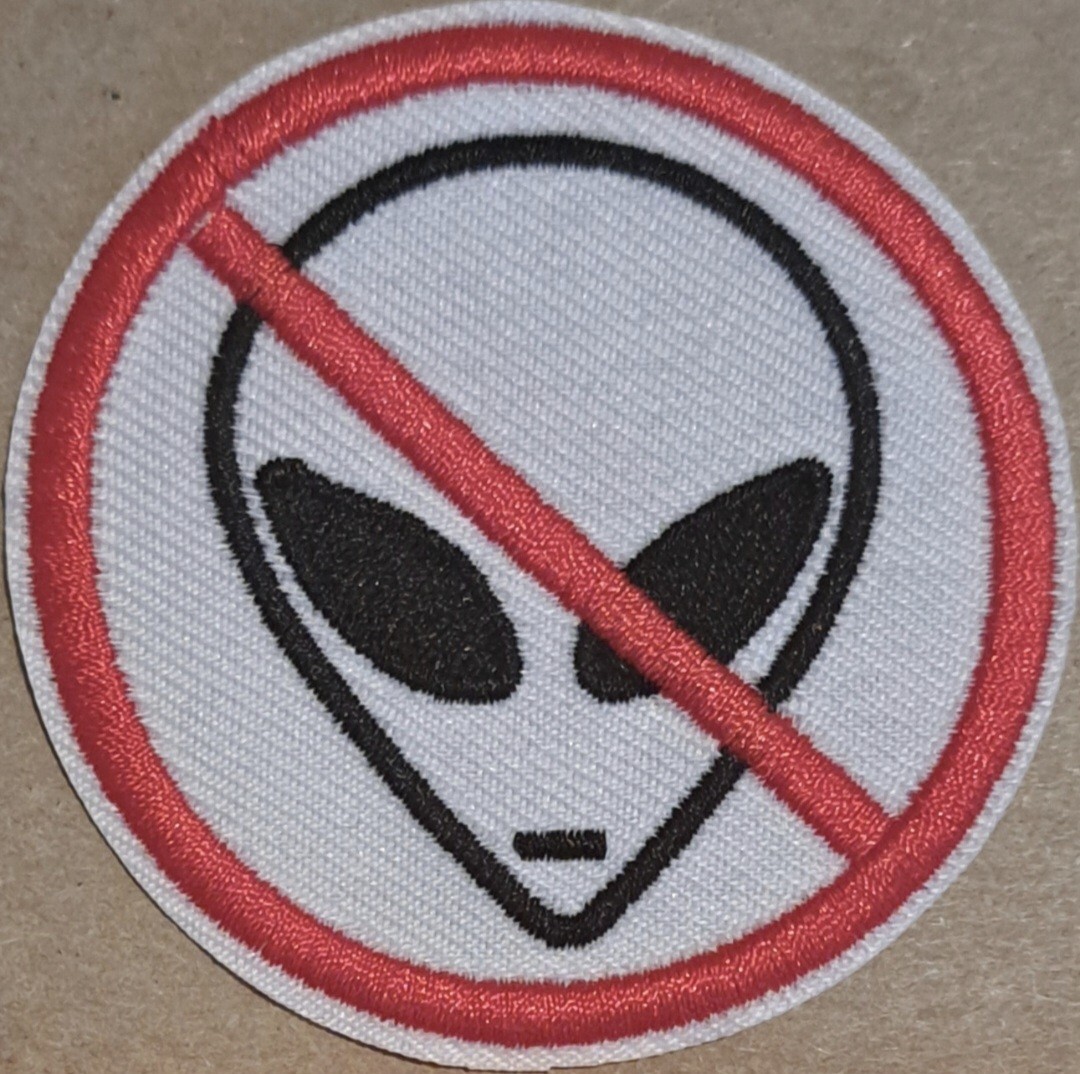 Alien Prohibited embroidered Iron on patch | eBay
