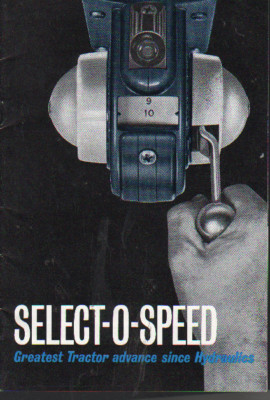1966 Ford "SELECT-O-SPEED" Tractor Transmission Brochure Leaflet | eBay