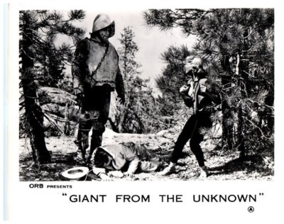 Giant from the Unknown Original Lobby Card Sally Fraser Buddy Baer Cult ...