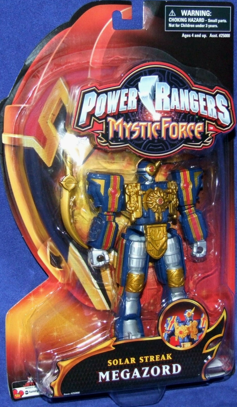 Power Rangers Mystic Force Solar Streak Megazord Figure 2006 Bandai ...
