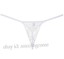 Men's Transparent Lace G-String Underwear Ultra Micro Thong Bikini Male ...