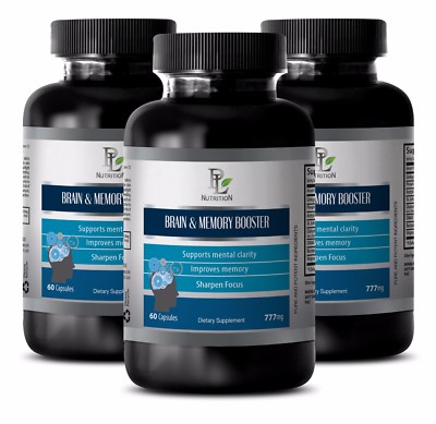 Energy vitamin packs for men - Brain & Memory BOOSTER FORMULA 777MG 3B ...