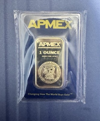 APMEX 1 oz .9999 Fine Gold Bar | eBay
