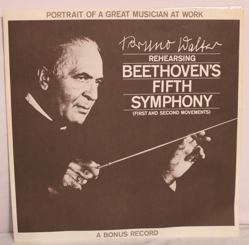 Bruno Walter: Beethoven's Fifth Symphony (1st & 2nd Movements) with ...