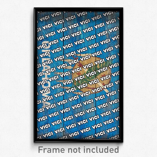Vici Oklahoma Poster (OK City Souvenir 11x17 Town Print) | eBay
