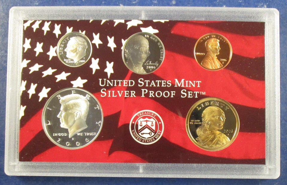 2006 SILVER PROOF SET w/ OGP - 11 Coins - (02) | eBay
