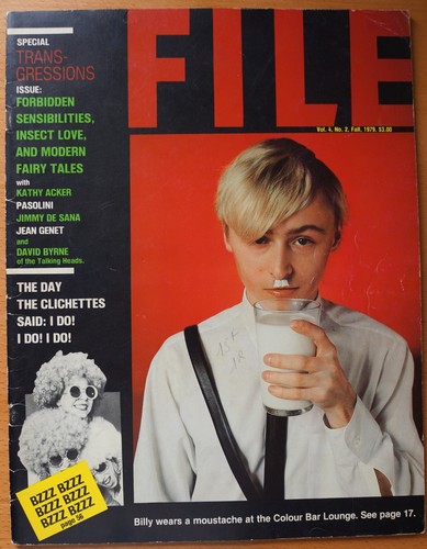 FILE MAGAZINE • SPECIAL TRANSGRESSIONS ISSUE • VOL. 4, N° 2. FALL 1979 ...
