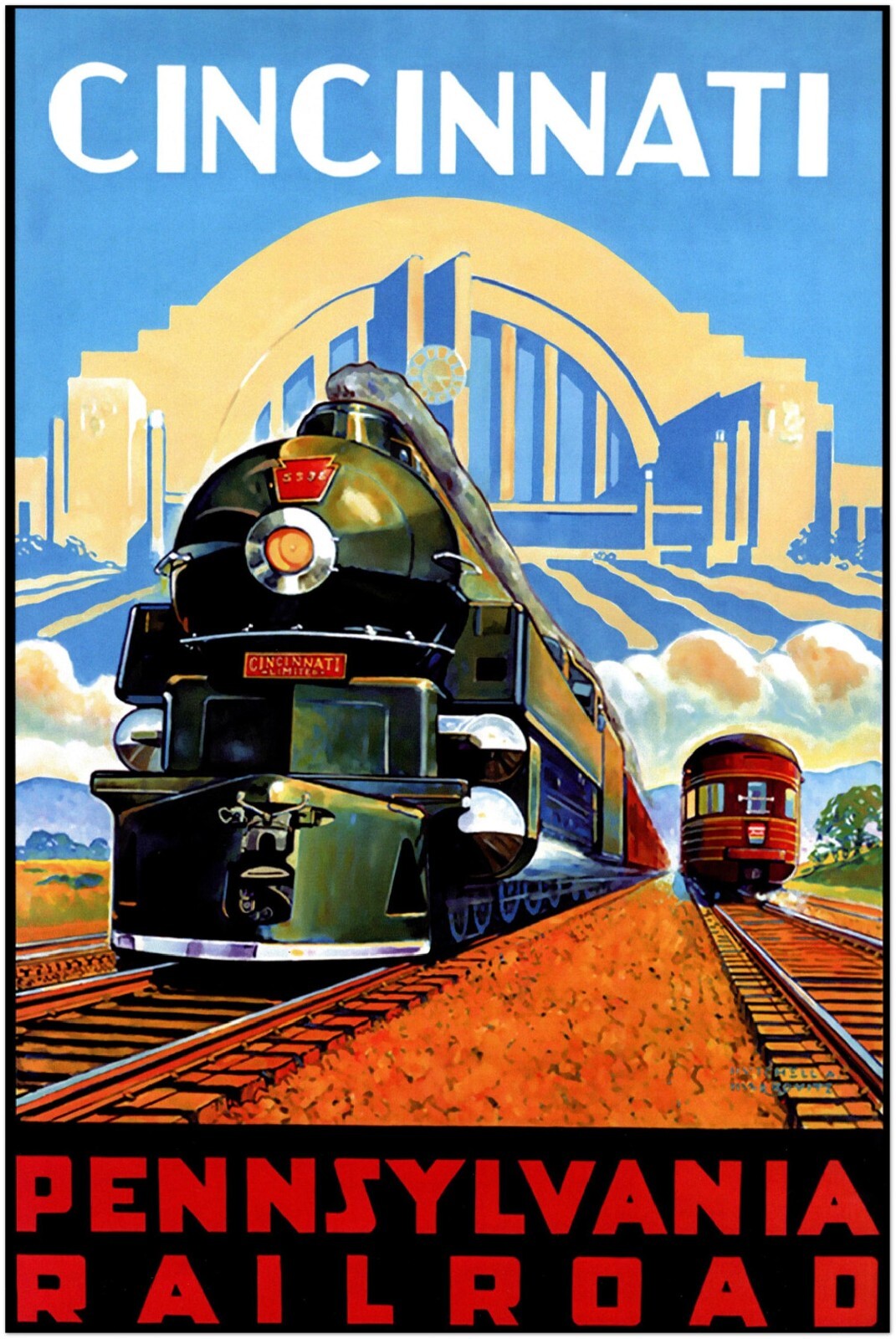 Train Posters Print