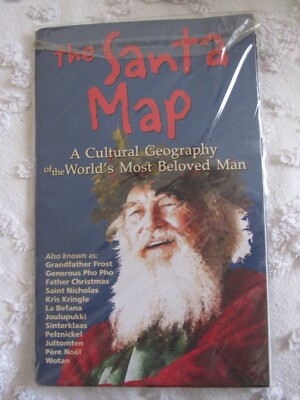 The Santa Map A Cultural Geography of Santa Vintage 9781885508843| eBay