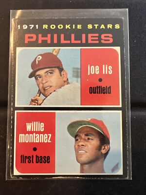 1971 Topps Baseball Card #138 Rookie Stars Phillies - Low To Mid Grade ...