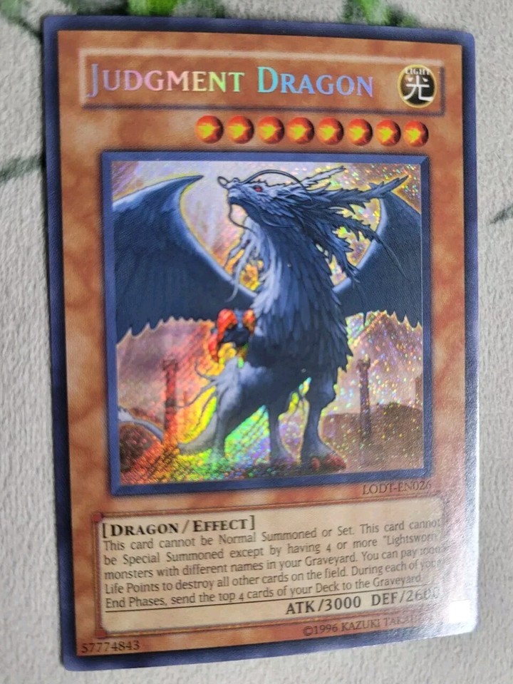 Judgment Dragon LODT-EN026 Secret Rare Unlimited Edition Yugioh NM | eBay
