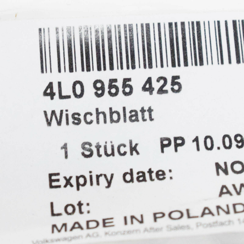 AUDI Q7 4L Rear Windshield Wiper Blade 4L0955425 | eBay Australia