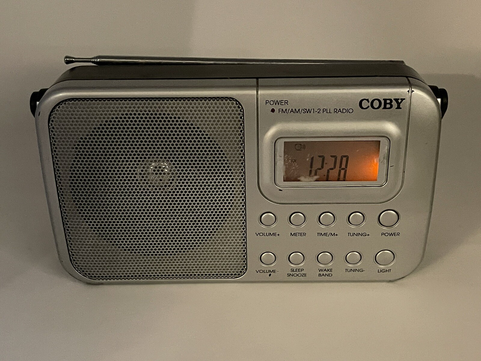 Coby CR-201 Portable Band AM FM SW1 Shortwave Radio ALARM | eBay