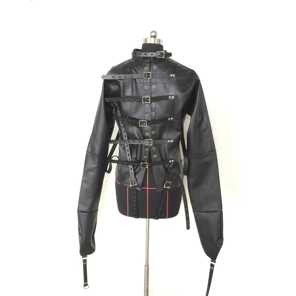 Asylum Straitjacket Body Harness Straight Jacket Costume Armbinder ...