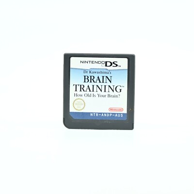 Dr Kawashima's Brain Training - Nintendo DS Game - Cartridge Only - PAL ...
