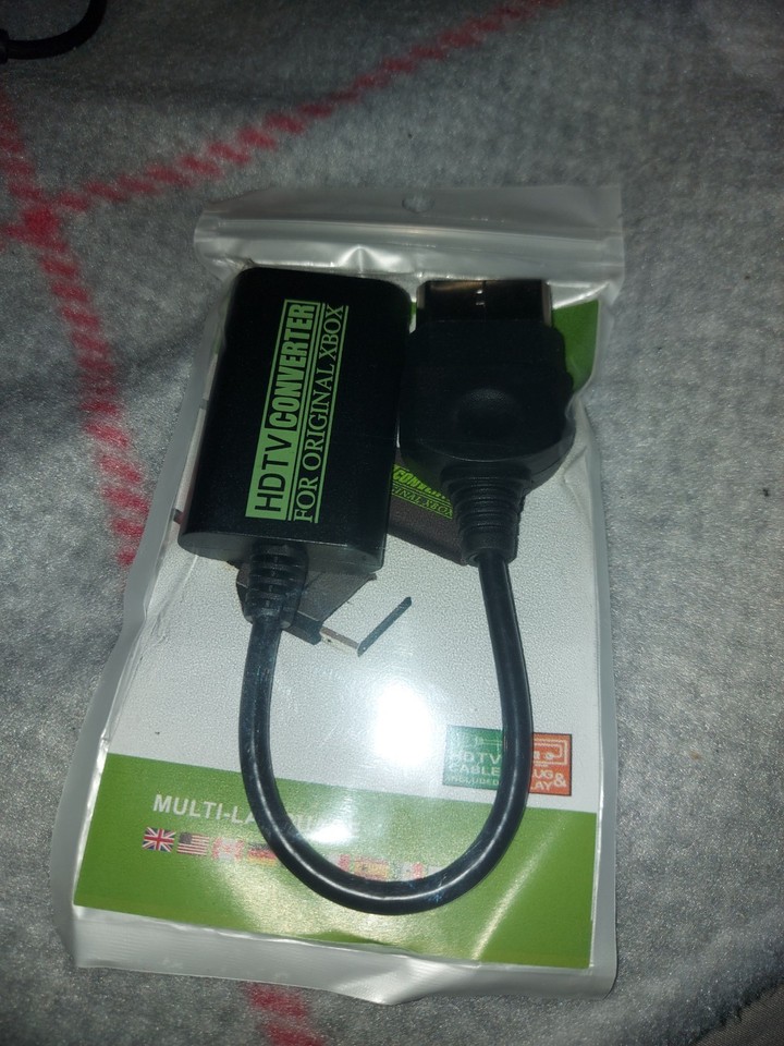 Original Xbox OG Console Boxed + 5 controllers + HDMI ADAPTOR all ...