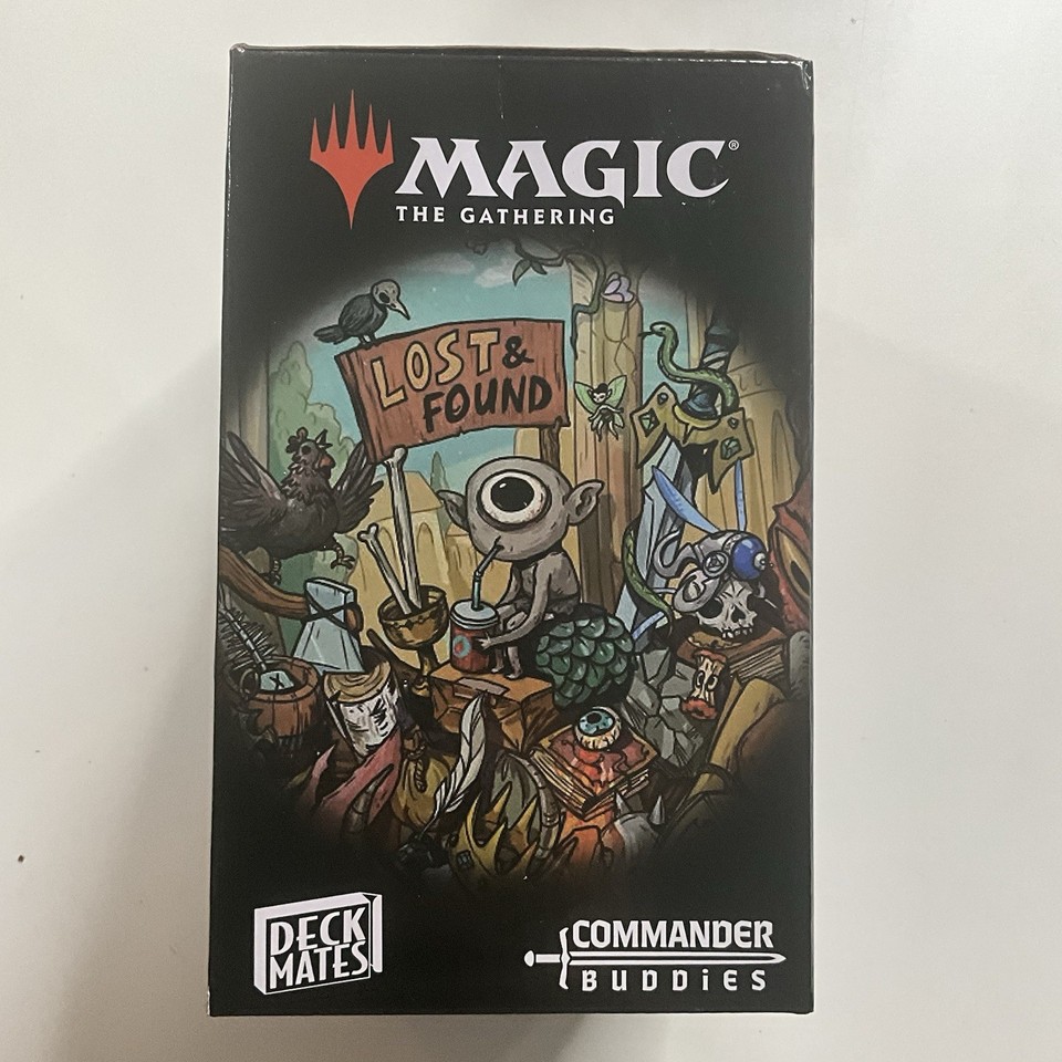 MTG Deck Mates Fblthp Lost & Found Commander Buddy Card Holder Statue w ...