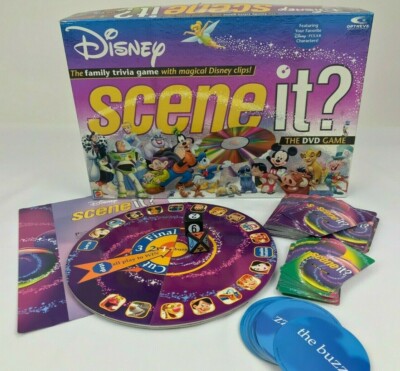 Disney Scene It? DVD Board Game 1st Edition Replacement Parts Tokens ...