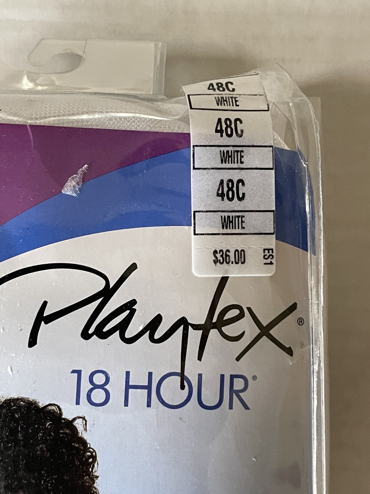 Playtex 48c 18 Hour Front Close Bra With Flex Back 4695 White for sale ...