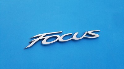 12 13 14 15 16 17 18 FORD FOCUS REAR TRUNK LID CHROME EMBLEM LOGO BADGE ...
