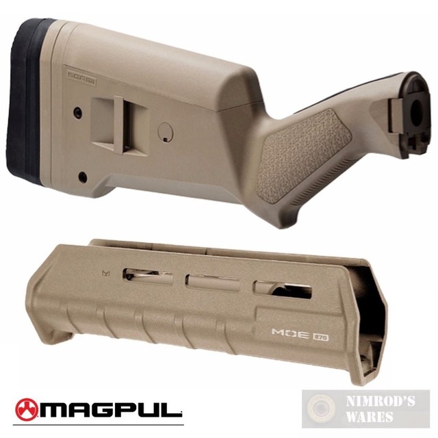 Magpul SGA Stock & Forearm for Remington 870 FDE Flat Dark Earth for ...