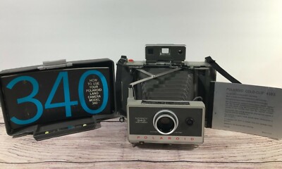 vintage polaroid automatic 340 land camera / used / untested | eBay