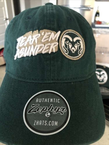 Colorado state university Rams hat ballcap NEW | eBay