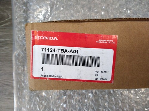 HONDA FACTORY FRONT GRILLE EXTENSION RIGHT 71124-TBA-A01 NEW CIVIC 16 ...