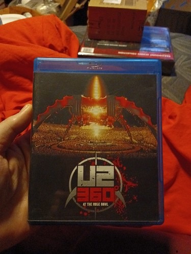 U2: 360 at the Rose Bowl [Blu-ray] 2010 W/booklet Insert Minty Discs ...