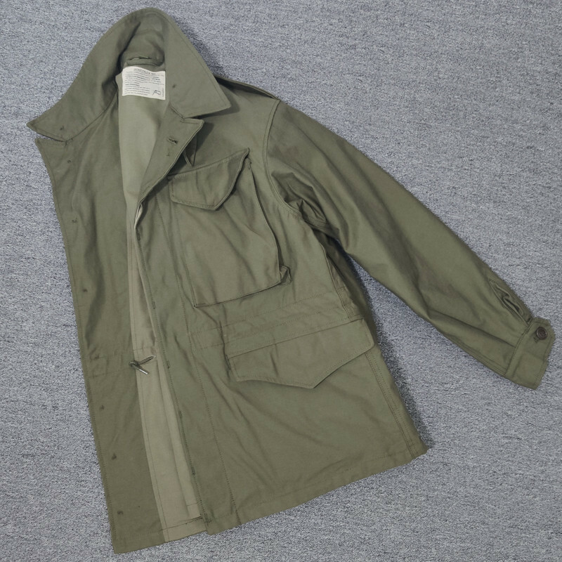 WW2 US Military M43 Field Jacket WWII U.S. ARMY M1943 Tactics Coat ...