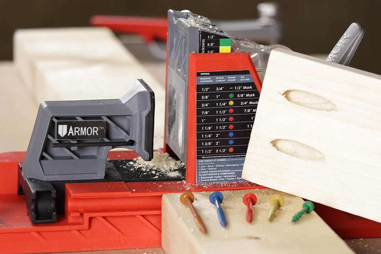 Armor Tool Auto-Jig Pocket Hole System | eBay