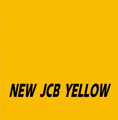 JCB NEW INDUSTRIAL YELLOW Agricultural Tractor Machinery Enamel Gloss ...
