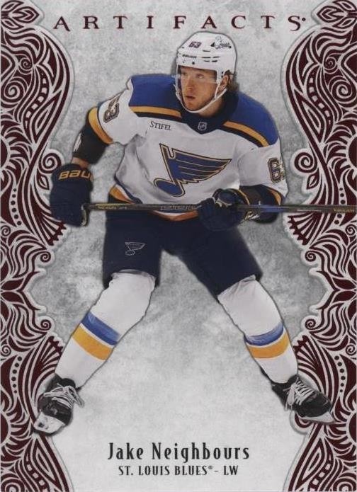 2025-26 Upper Deck Artifacts - Jake Neighbours #7 Ruby /599 for sale ...