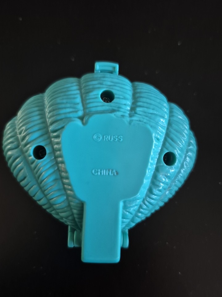 Vintage RUSS Animated Seashell Compact Playset Moving! Pocket Critter ...