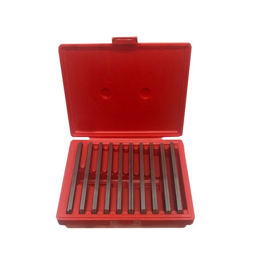 10 Pairs 1/8'' Steel Precision Thin Parallel Set Mechanist Parallelism ...