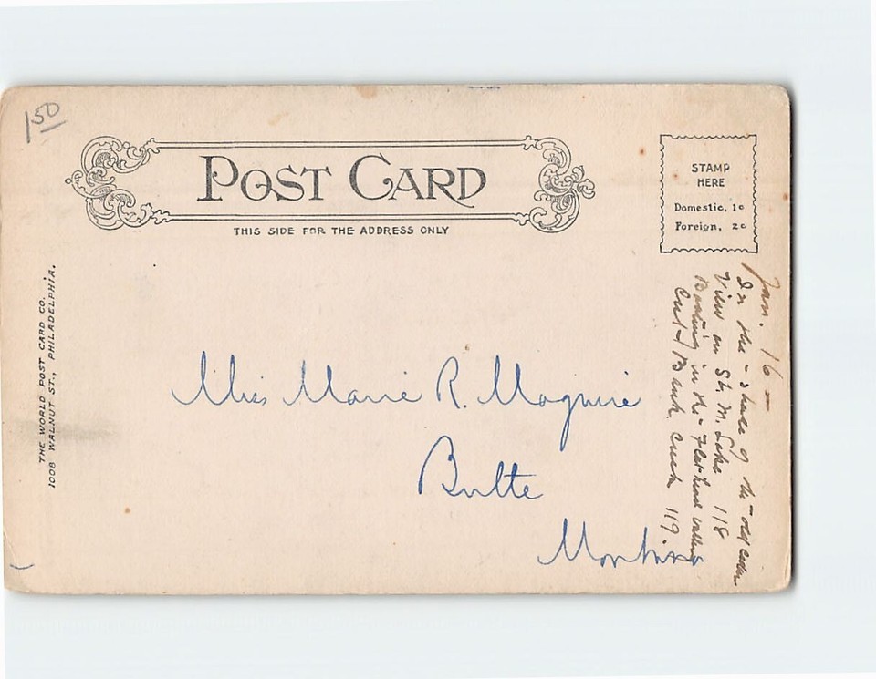 Postcard Northeast Manual Training School, Philadelphia, Pennsylvania ...