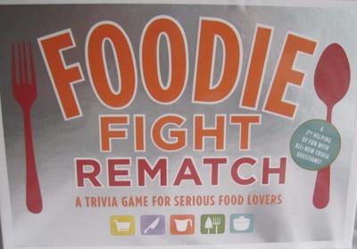 Foodie Fight Rematch Trivia Game For Serious Food Lovers New | eBay
